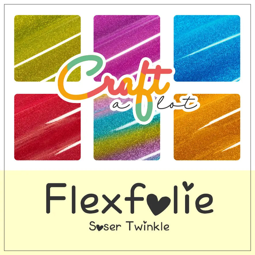 Siser Twinkle iron on flex folie reflecterende textielfolie voor ...